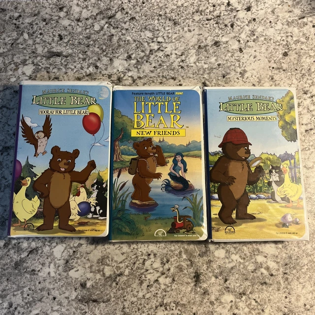LITTLE BEAR VHS Collection / Bundle of 3 VHS Nelvana $27.99 - PicClick CA
