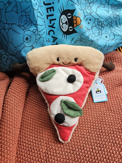 JELLY CAT AMUSEABLES Slice of 15cm Pizza, Soft Toys, *Brand New with ...