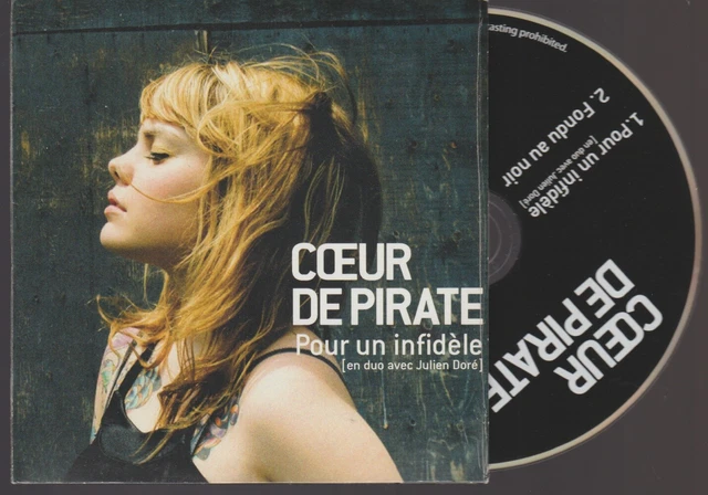 COEUR DE PIRATE Pour Un Infidèle Cd Single Cardsleeve Julien Doré EUR 8 ...