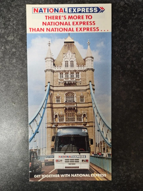 LONDON TRANSPORT TIMETABLE Bus Leaflet National Express AZX2.40 £3.50 ...