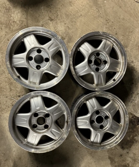 ORIGINAL AUDI RONAL Alufelgen Felgen Audi 80 Typ B4 7Jx15H2 ET37 ...