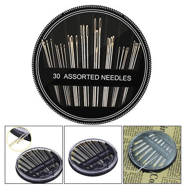 ALL PURPOSE HAND Sewing Needles for Embroidery Mending and Quilting (30 ...