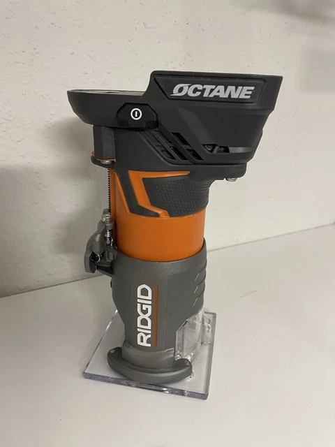 RIDGID 18V OCTANE Brushless Cordless Compact Router R860443B Tool Only ...