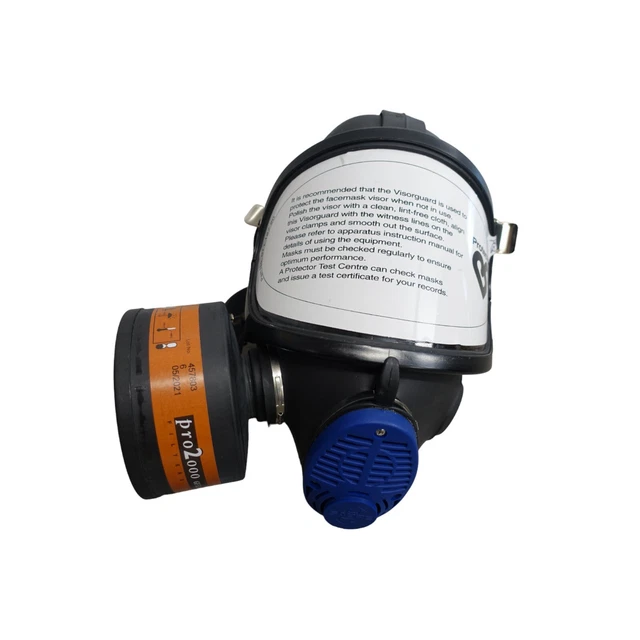 BREATHING MASK SCOTT Sabre Full Face Mask Panoramic Respirator with new ...