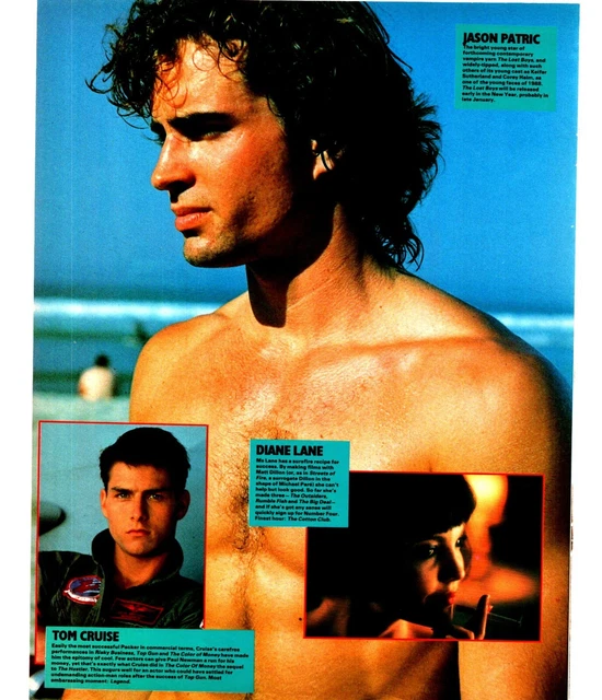 (F&F84) MAGAZINE PIN Up Picture/Poster 12X9" Jason Patric, Diane Lane ...