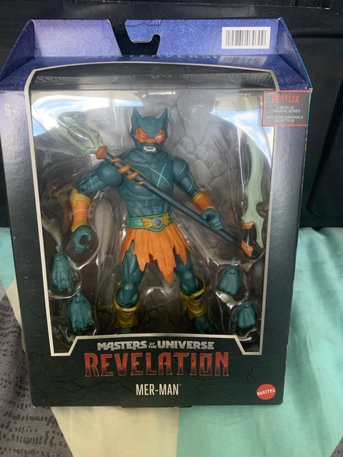 MERMAN MASTERS OF the Universe Revelation Mattel figure 2020 New MOTU ...