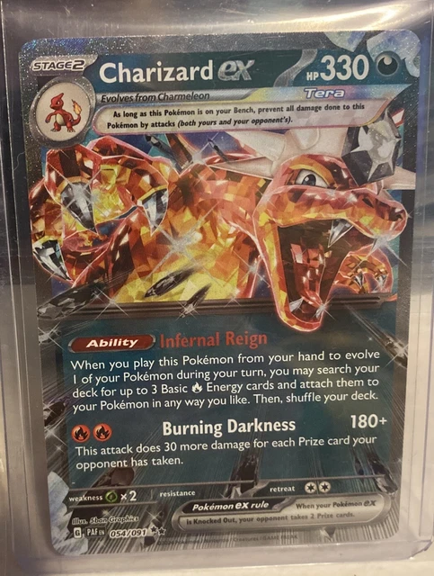 POKÉMON TCG CHARIZARD ex Sv03: Obsidian Flames 125/197 Holo Double Rare ...
