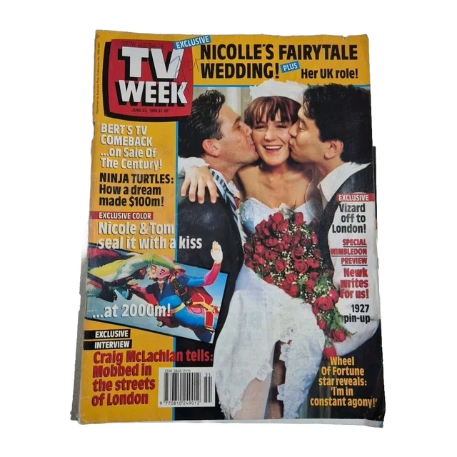 TV WEEK - Vintage Australian Entertainment Magazine June 23, 1990 HOME ...
