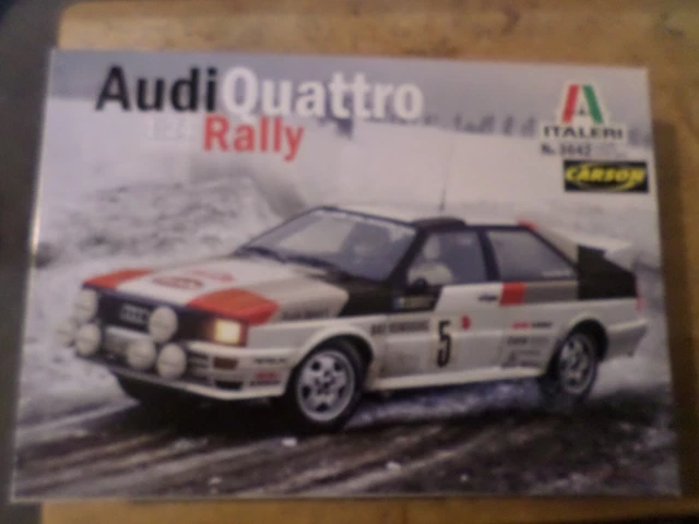 ITALERI MODEL AUDI Quattro Rally Car 1:24 scale EUR 40,49 - PicClick DE