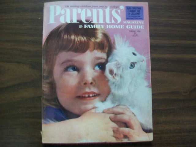 PARENTS MAGAZINE FEBRUARY 1958 - Unplanned Baby - Sex Education- UNICEF ...