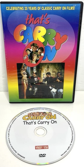 THAT’S CARRY ON (Dvd, Kenneth Williams, Barbara Windsor, Sidney James ...