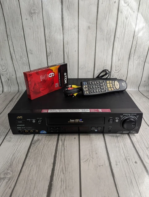 JVC HR-S7600U SUPER VHS ET S-VHS ET PROFESSIONAL VCR Plus *w/ Remote ...