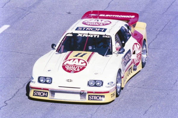 PAUL MILLER BOBBY Akin Pete Halsmer, Merkur XR4Ti Ford IMSA 1988 Old ...