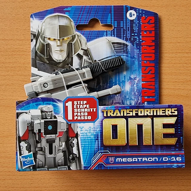 HASBRO TRANSFORMERS ONE Megatron D-16 Action Figure 1 Step Hasbro Free ...