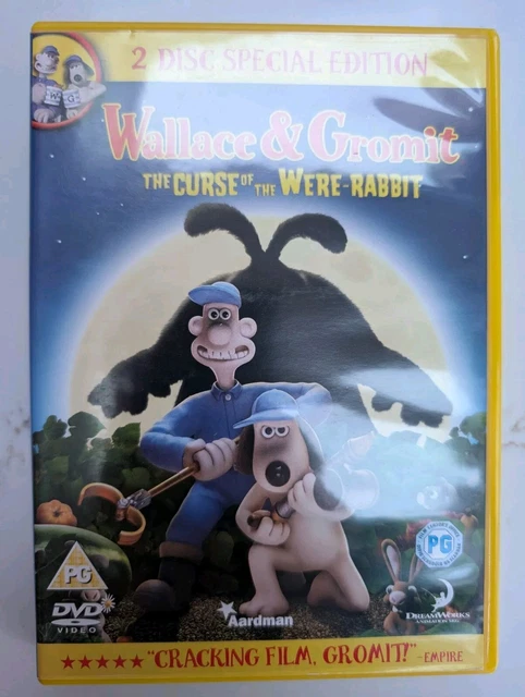 WALLACE AND GROMIT - The Curse Of The Were Rabbit DVD £1.00 - PicClick UK