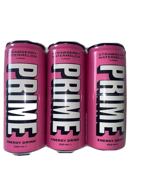 PRIME ENERGY DRINK Can 355 ml - Strawberry Watermelon £5.00 - PicClick UK