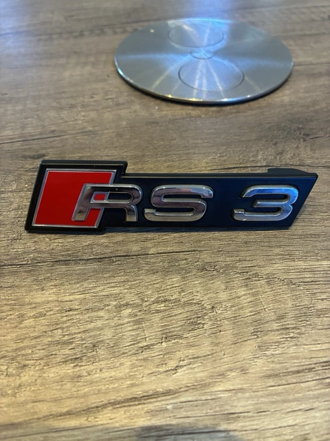 LOGO AUDI RS3 8V 2017 Badge Original EUR 50,00 - PicClick FR