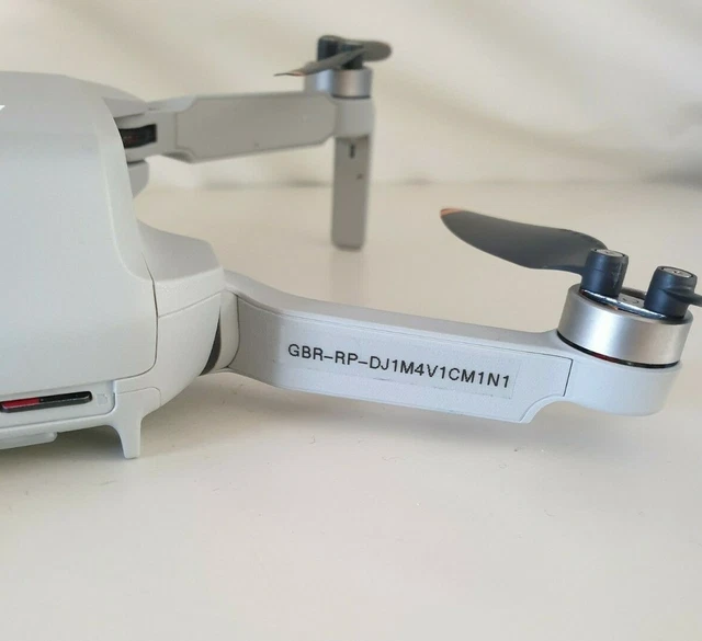 UK DRONE * Flyer * ID labels. Fits DJI Mavic Mini. Mini 2. Mavic Pro ...