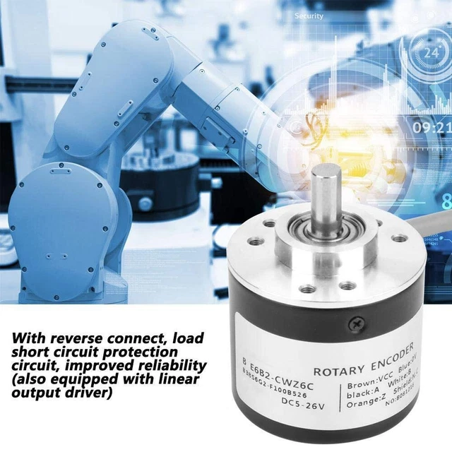 E6B2CWZ6C ROTARY ENCODER with Reverse Connection and Short Circuit ...