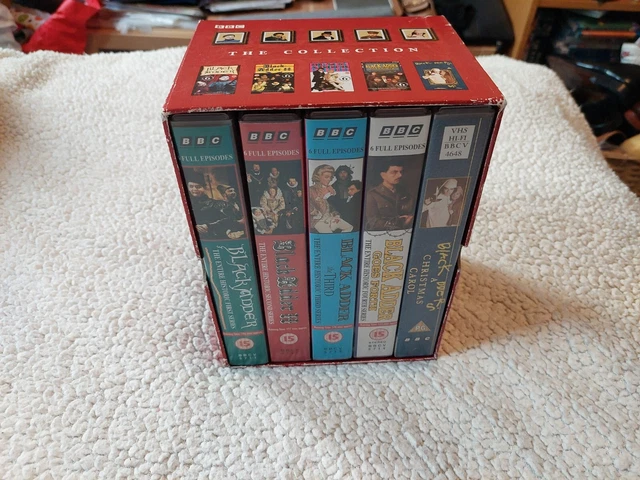 BLACKADDER: THE COMPLETE Box Set [Vhs] £18.00 - PicClick UK