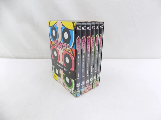 THE POWERPUFF GIRLS The Complete Series Box Set Season 1 - 6 Rare Brand New $240.00 - PicClick AU