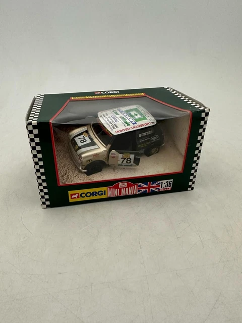 CORGI MIGHTY MINI Racing Car No.78 Chris Hunter Scale 1:36 Boxed £18.00 ...