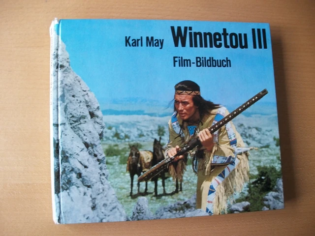 WINNETOU III FILM-BILDBUCH Karl May Pierre Brice Phoenix-Verlag 1966 ...