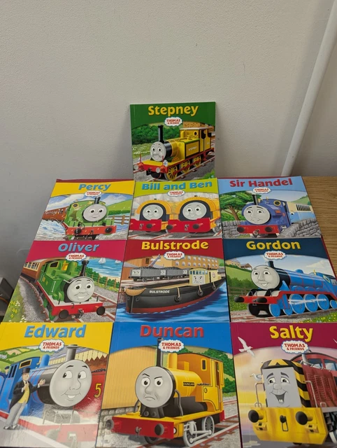 THOMAS THE TANK Engine Books Bundle x10 books - My Thomas Story Library ...