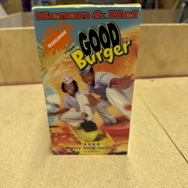 GOOD BURGER VHS 1997 Kenan And Kel Rare Comedy 90s Video Cassette ...