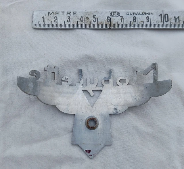 SIGLE LOGO MONOGRAMME reservoir Mobylette MOTOBECANE Av3 Av33 Ancien ...