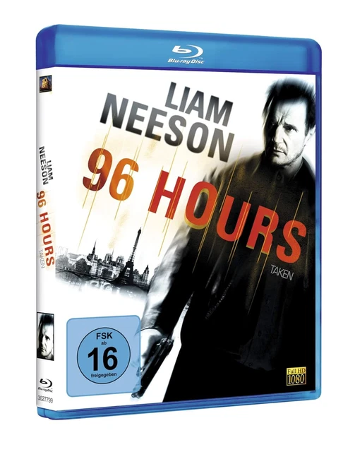 96 HOURS (BLU-RAY) Liam Neeson Maggie Grace Pierre Morel EUR 16,64 ...