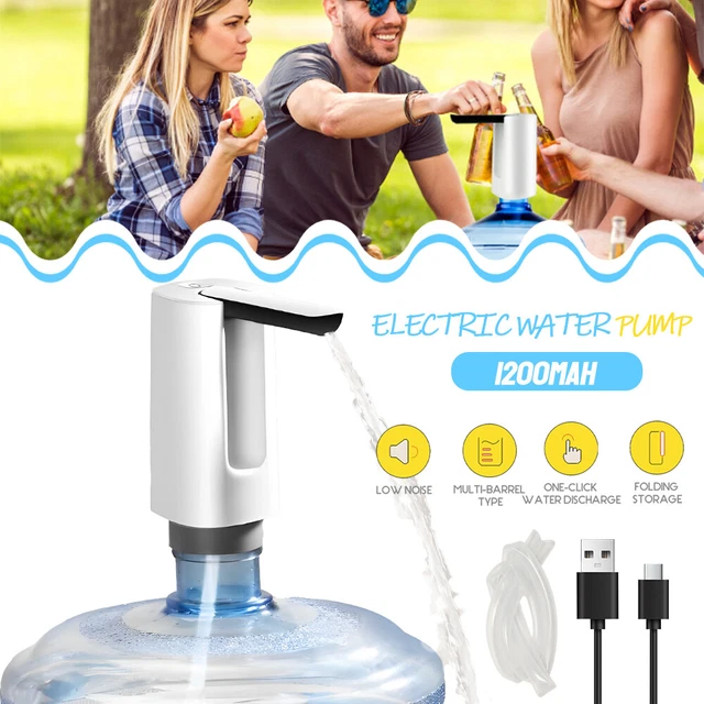 FOOD GRADE HOSE Water Dispenser One-Click Operation Portable Electric ...