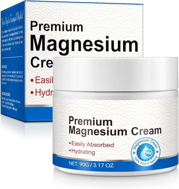 MAGNESIUM CREAM, MAGNESIUM Lotion, Highly Concentrated Magnesium for ...
