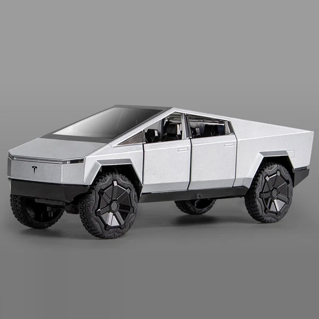 TESLA CYBERTRUCK MODELLINO Auto Scala 1:24 Pickup Pickup Giocattoli per ...