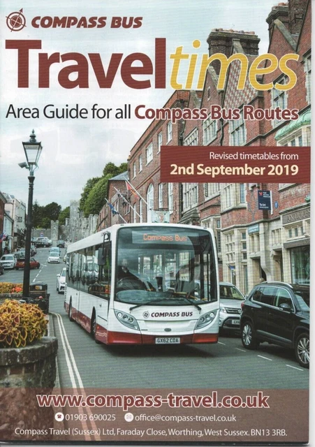 COMPASS BUS BUS Timetable - Area Guide For All Routes - September 2019 ...