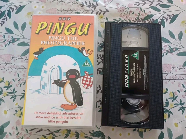 BBC PINGU THE Photographer VHS Video Tape EXCELLENT CONDITION FREE POST ...