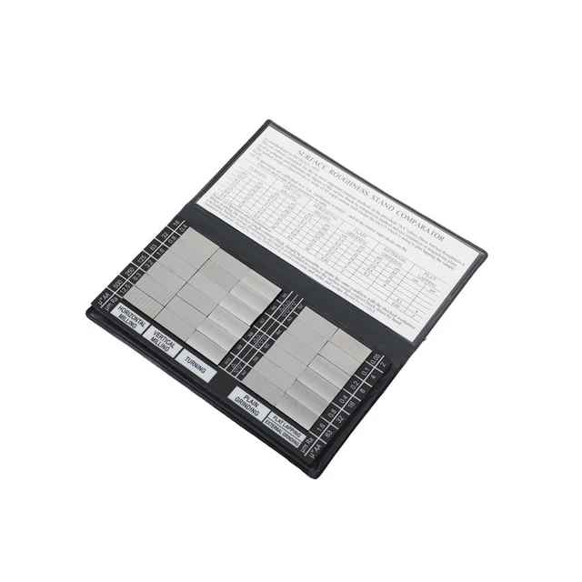 SURFACE ROUGHNESS STAND Comparator Surface Roughness Comparison Sample ...