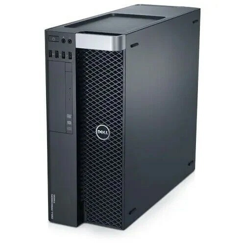 DELL PRECISION T3610 Tower Xeon E5-2697 V2 64GB 512GB SSD R5-430 Win10 ...