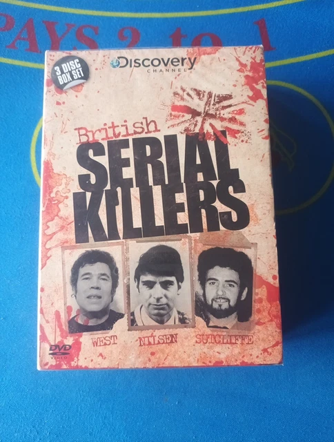 BRITISH SERIAL KILLERS Boxset 3 DVD.Wests,Nilsen,Ripper,Suffolk ...