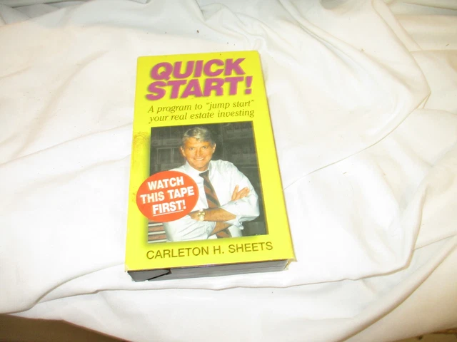 CARLETON H. SHEETS Quick Start! Vhs £1.37 - PicClick UK