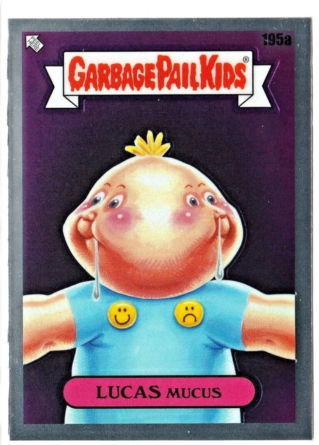 GARBAGE PAIL KIDS Lucas Mucus 195a 2022 Topps Chrome Series 5 EUR 7,79 ...