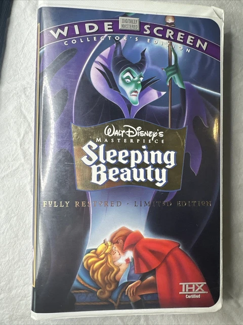 SLEEPING BEAUTY WIDESCREEN (VHS) Walt Disney - Masterpiece Fully ...