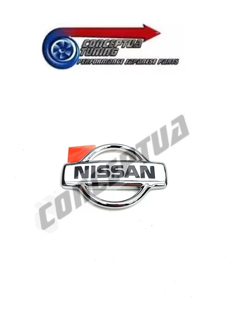 GENUINE NISSAN CHROME Rear Boot Badge Emblem 84890-85F00 -For Silvia ...