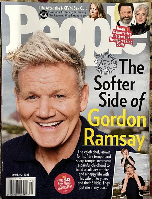 PEOPLE MAGAZINE OCTOBER 2 2023 The Softer Side Of Gordon Ramsay £7.97 ...