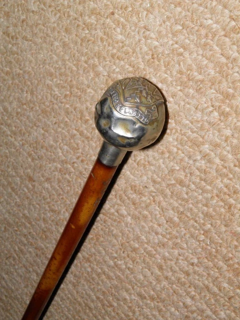 WW2 MILITARY 'STOWE School Officer Training Corps' Swagger Stick - 'T.P ...