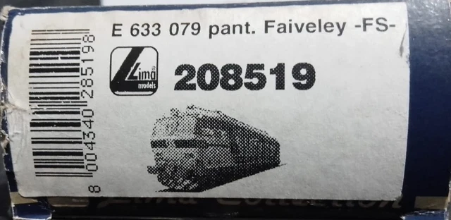 LIMA 208519 LOCOMOTORE elettrico FS E 633 079 scala H0 EUR 170,00 ...