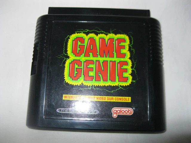 GAME GENIE GALOOB authentique version originale sega megadrive EUR 30 ...