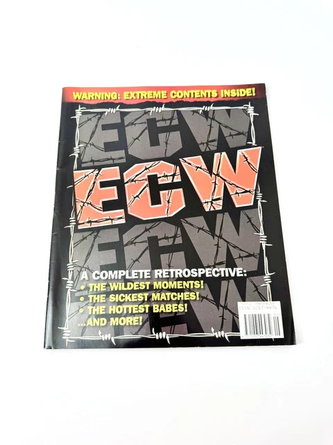 WWE MAGAZINE ECW A Complete Retrospective Wrestling Magazine Ecw ...