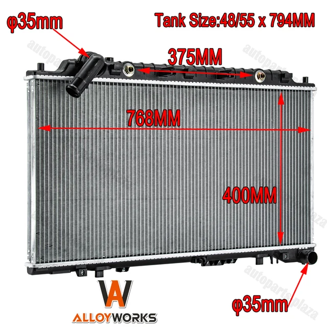 PREMIUM RADIATOR FIT HOLDEN COMMODORE VE Series 2 / VF 3.0L 3.6L V6 ...