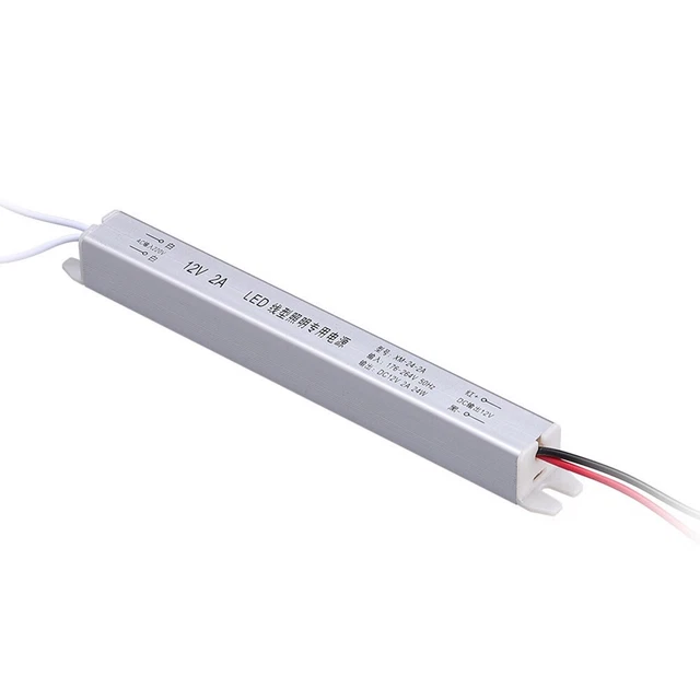 ULTRA THIN 12V/24V LED Driver with Overvoltage and Short Circuit ...